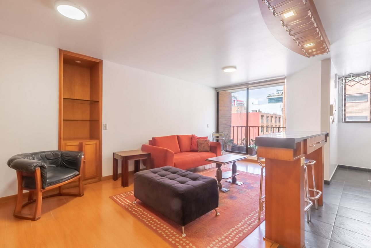 Apartamento en Venta en Chicó Norte, Bogotá - 2 Alcobas, 74m2 - PADS