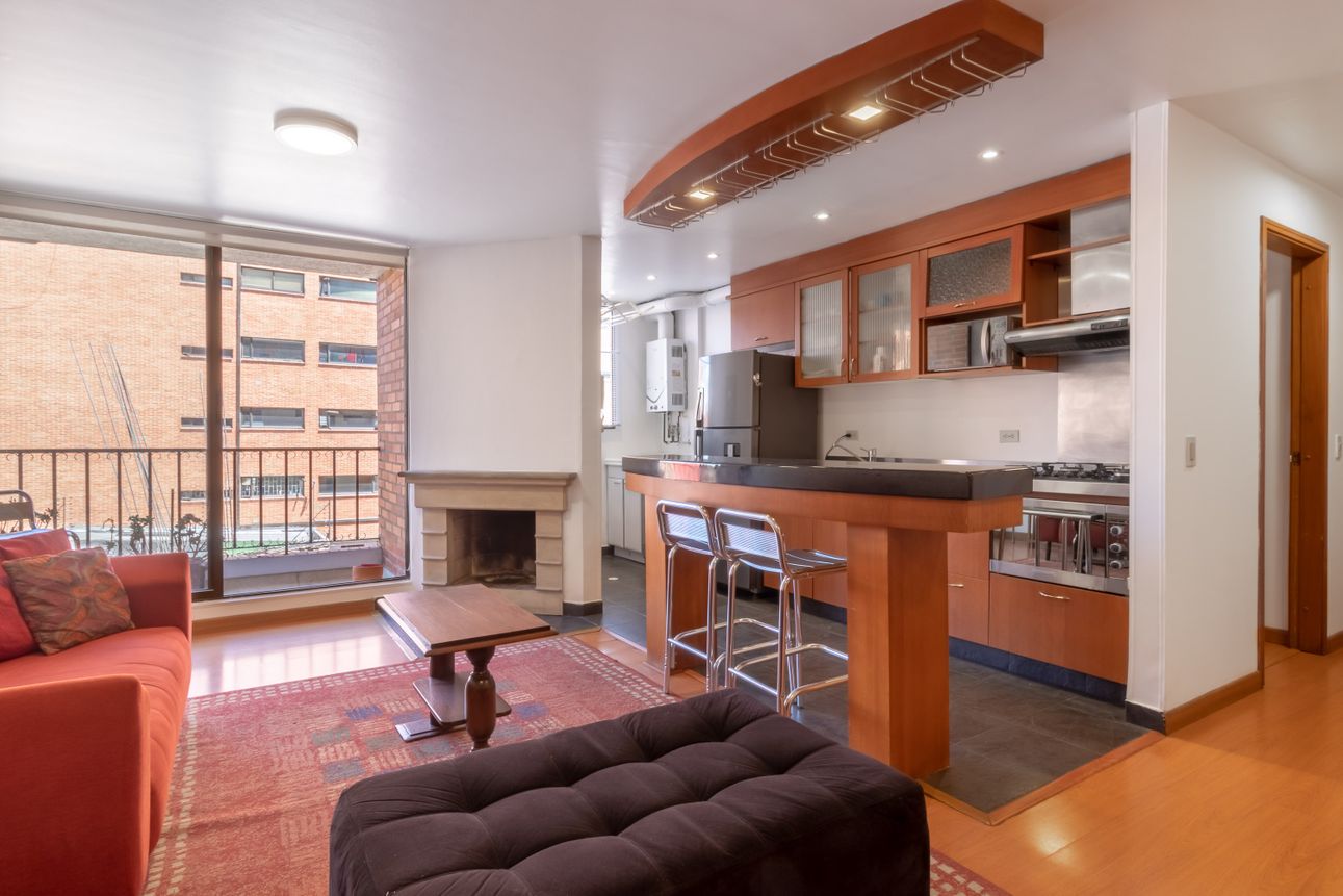 Apartamento en Venta en Chicó Norte, Bogotá - 2 Alcobas, 74m2 - PADS